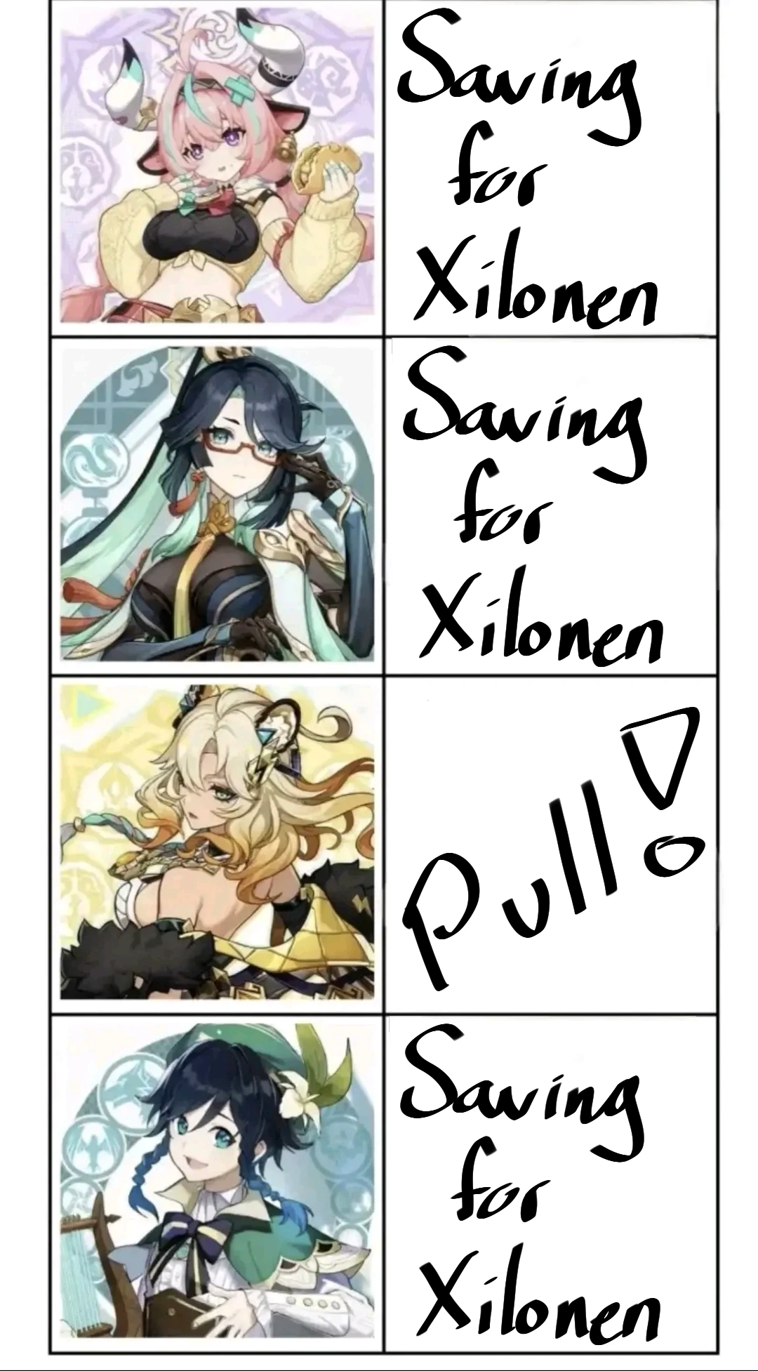 XILONEN PLEASE LET ME WIN MY 50/50 Genshin Impact | HoYoLAB