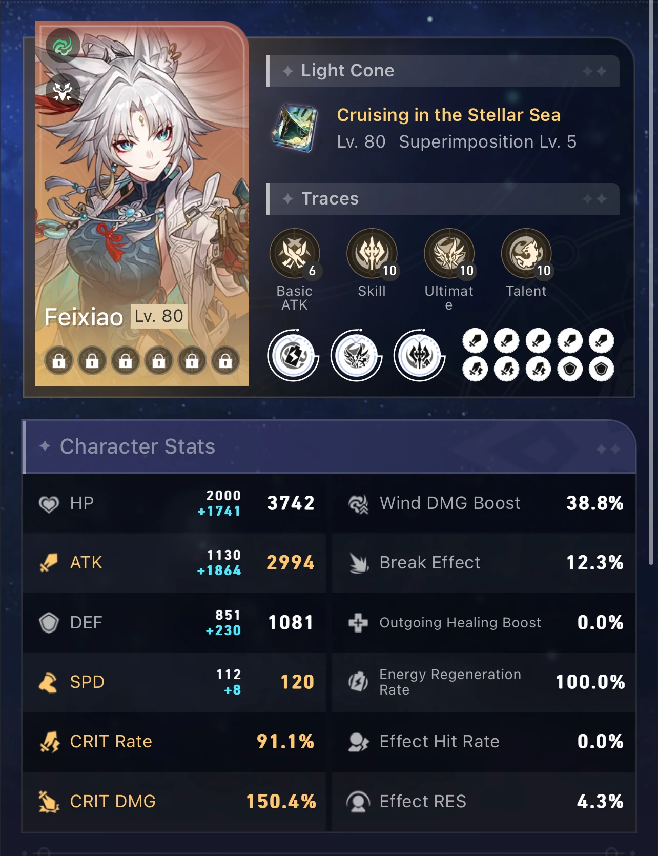 feixiao build advice Honkai: Star Rail | HoYoLAB