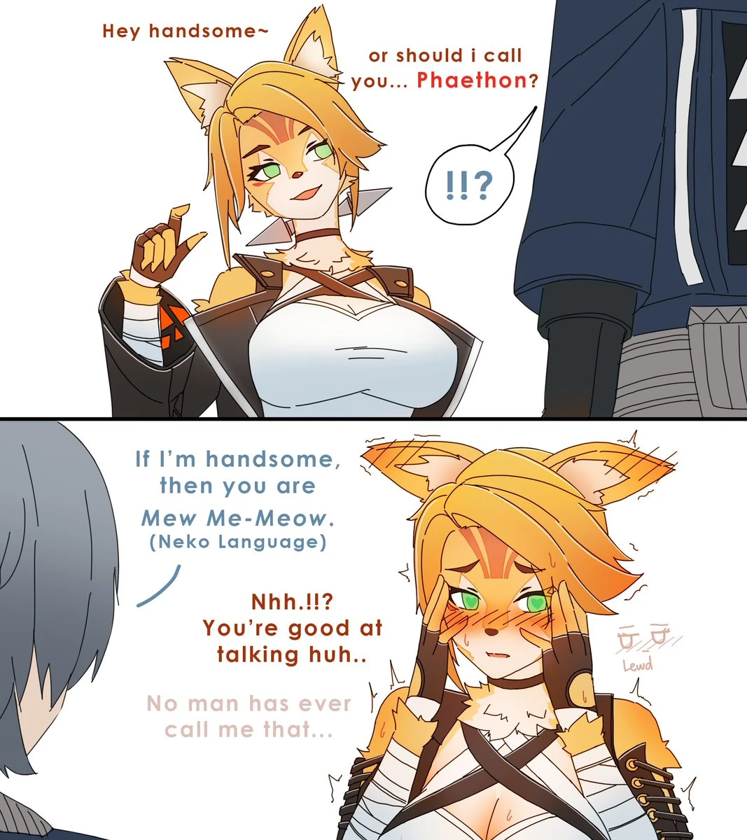 How does he know the cat language for rizzing? 💀 (@DorahDew) Zenless ...