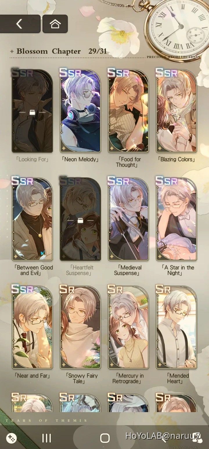 My Vyn card collections (I can take screenshot again, yey!) Tears of ...
