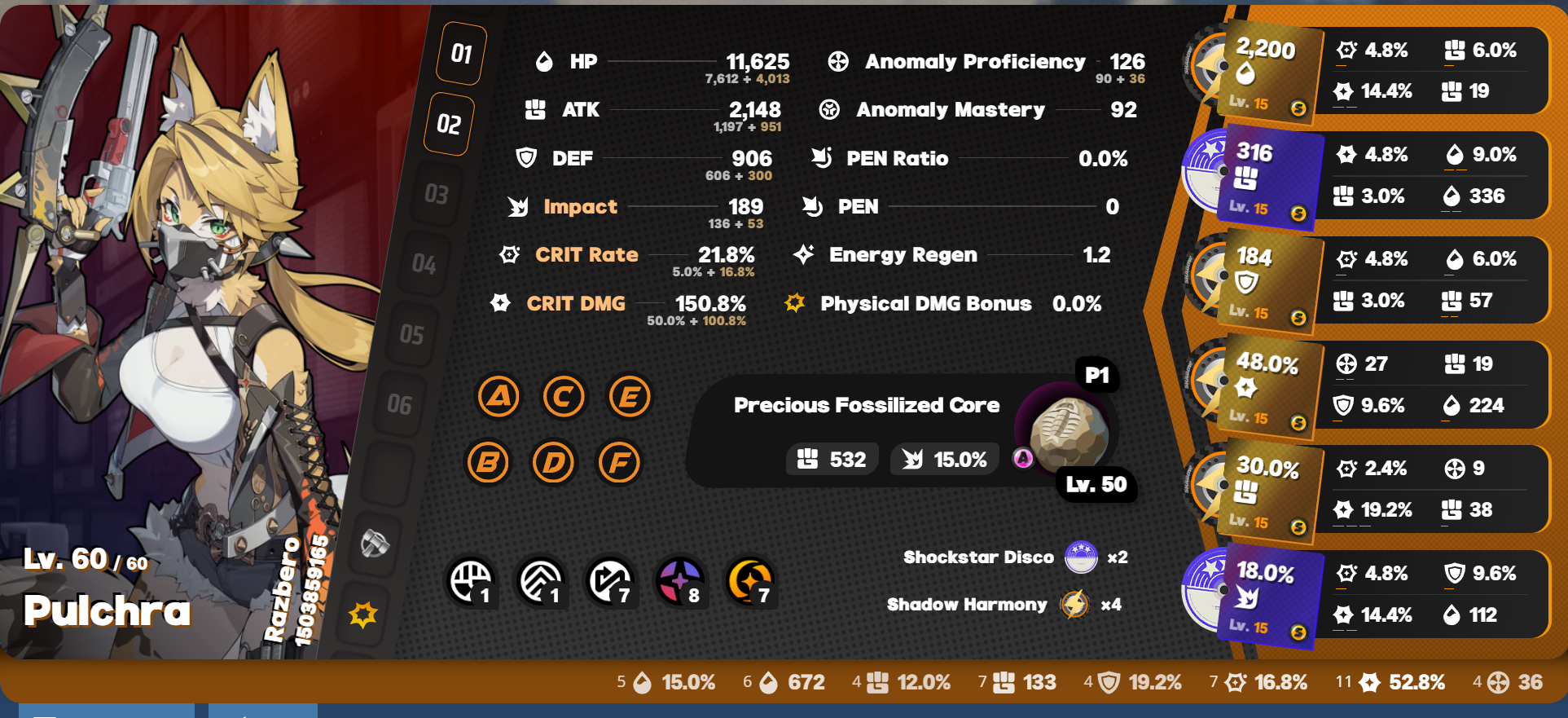 Is my pulchra build missing anything? Zenless Zone Zero | HoYoLAB