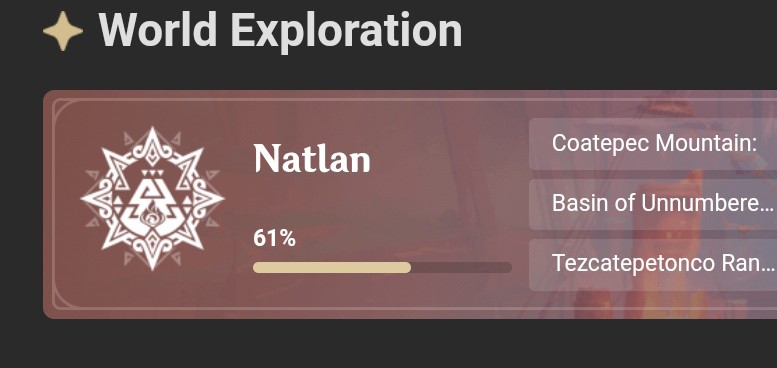 Natlan's exploration capped only at 60%? then.. Genshin Impact | HoYoLAB