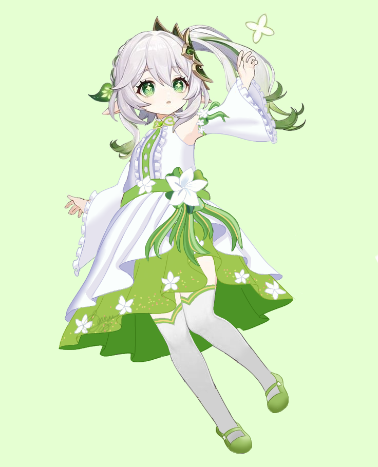 Nahida Windbloom Skin 💚 Genshin Impact | HoYoLAB