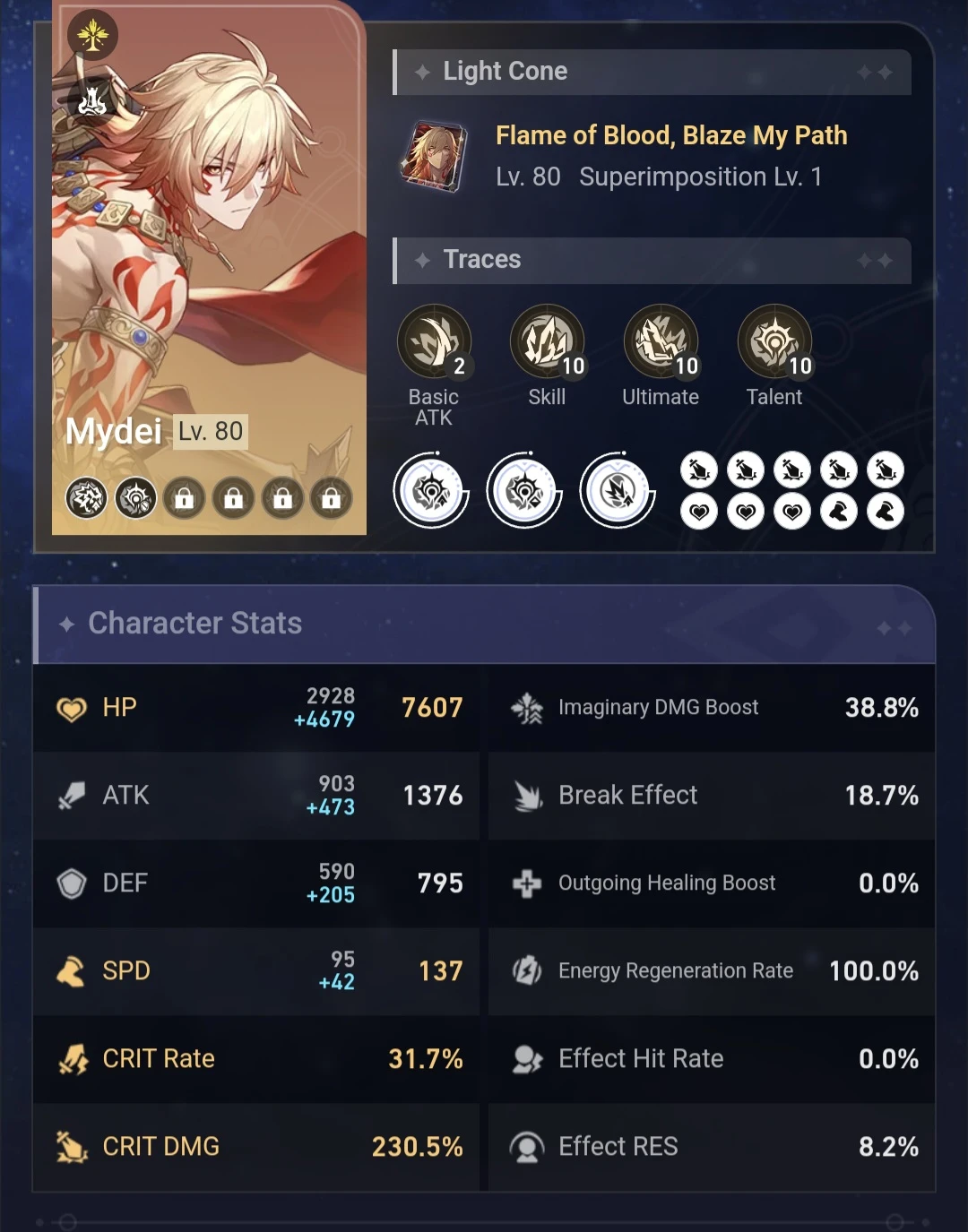 Mydeimos Build Honkai: Star Rail | HoYoLAB