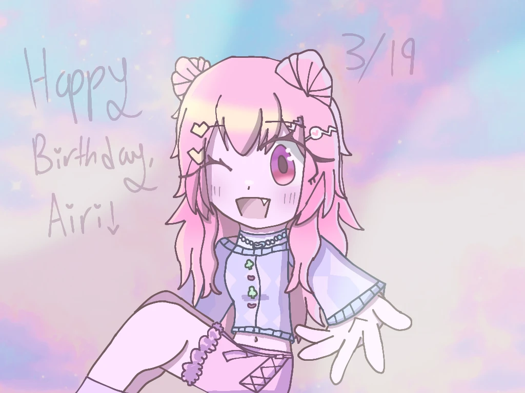 HAPPY BIRTHDAY, AIRI MOMOI-☆!! | HoYoLAB
