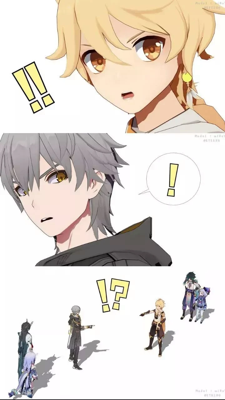 Caelus and Aether Genshin Impact | HoYoLAB