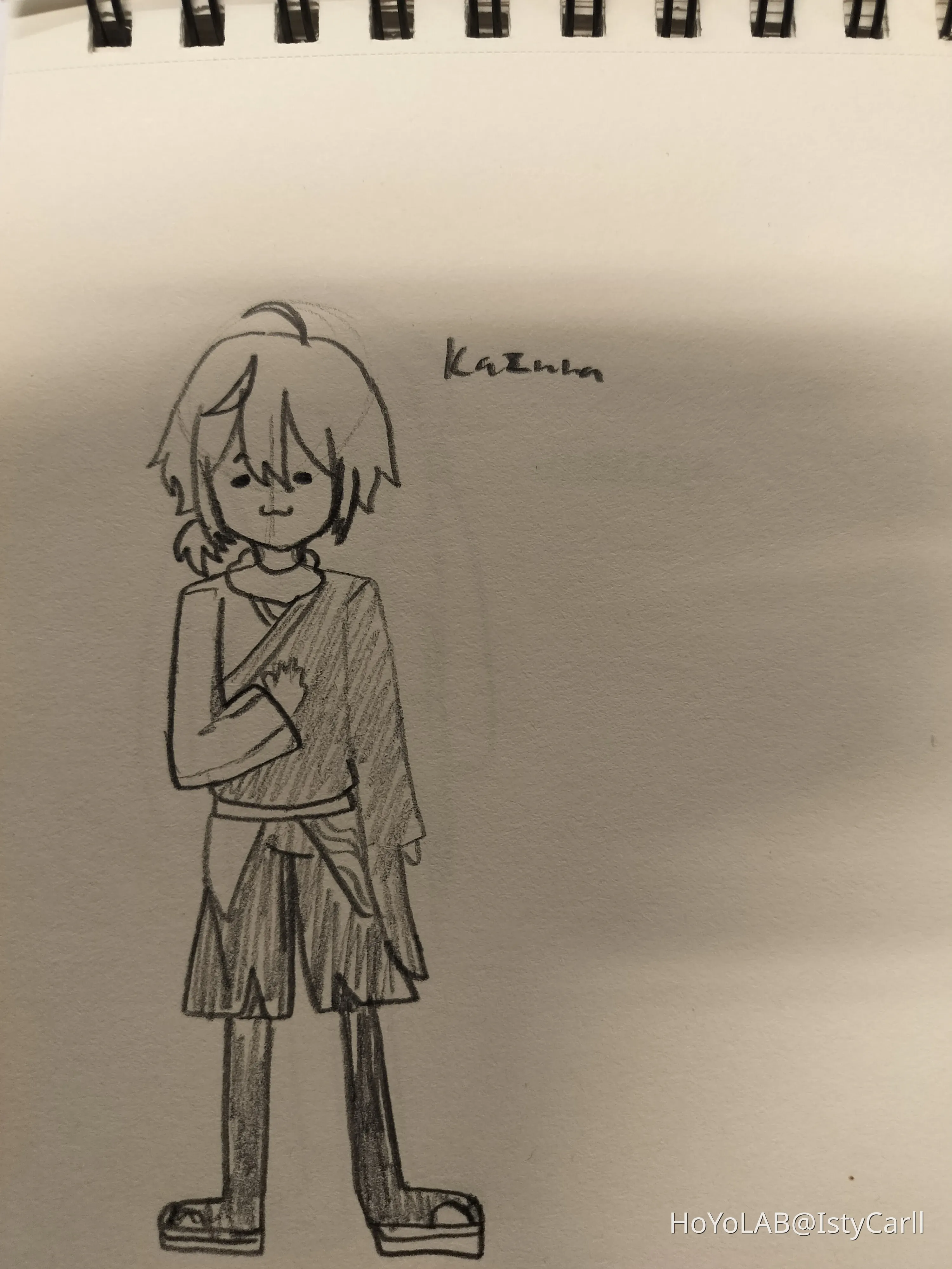 drawing the anemo boys by memory Genshin Impact | HoYoLAB