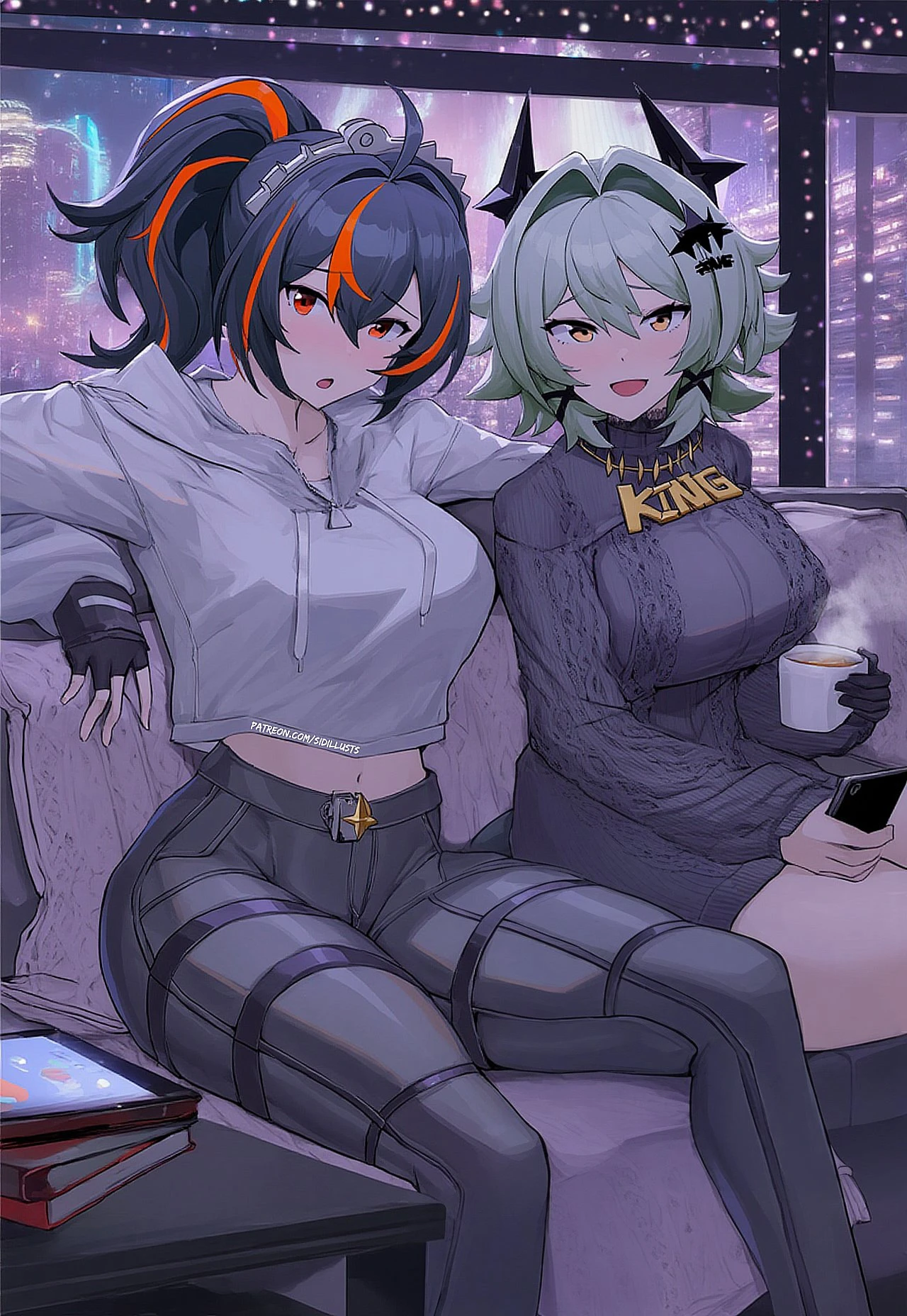 Caesar King x Zhu Yuan Zenless Zone Zero | HoYoLAB