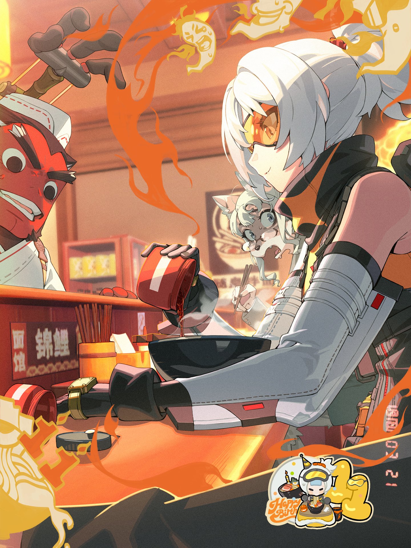 Happy Birthday Soldier 11 (Harin) Zenless Zone Zero | HoYoLAB