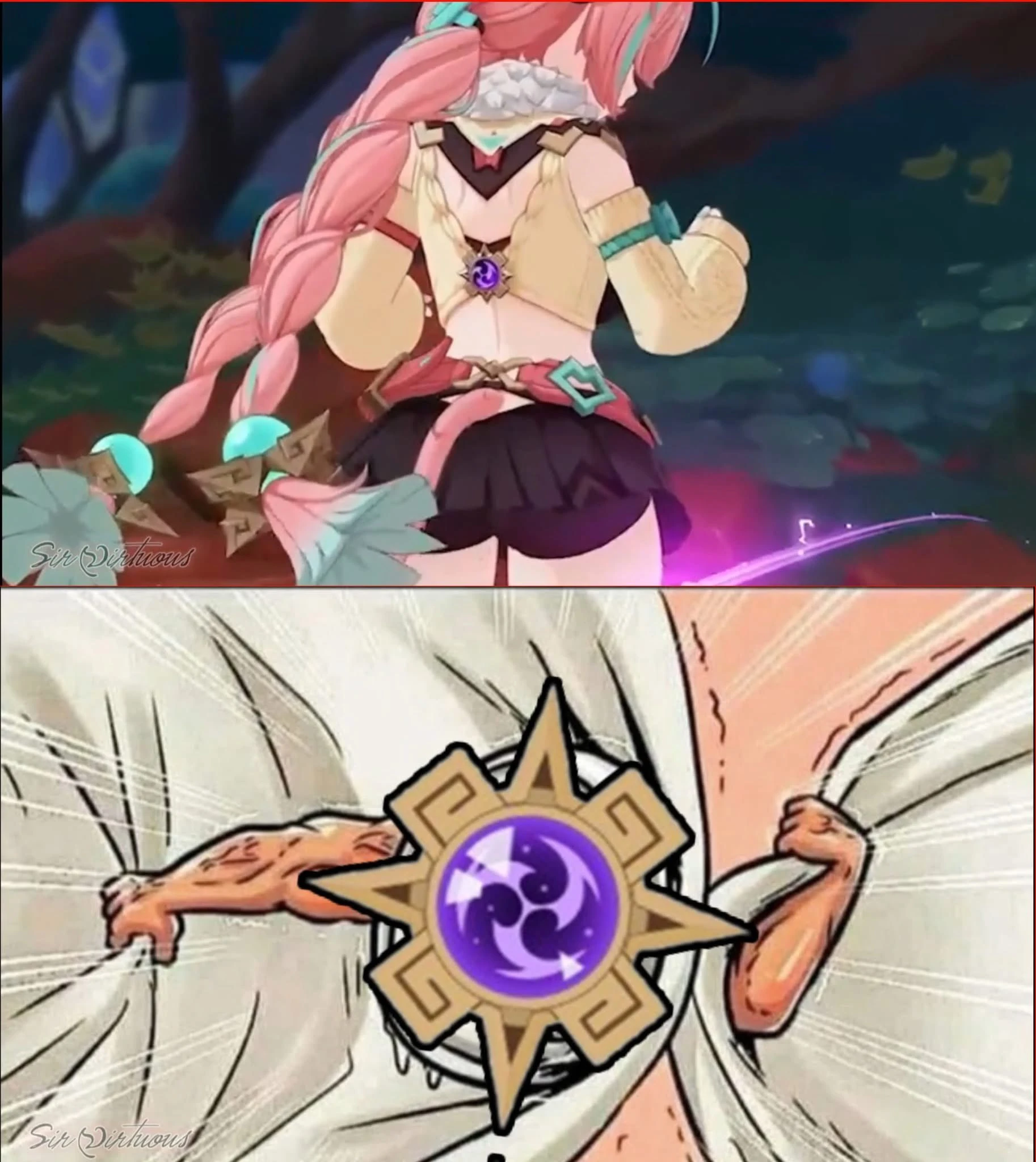 Fuerza con esa vision Genshin Impact | HoYoLAB