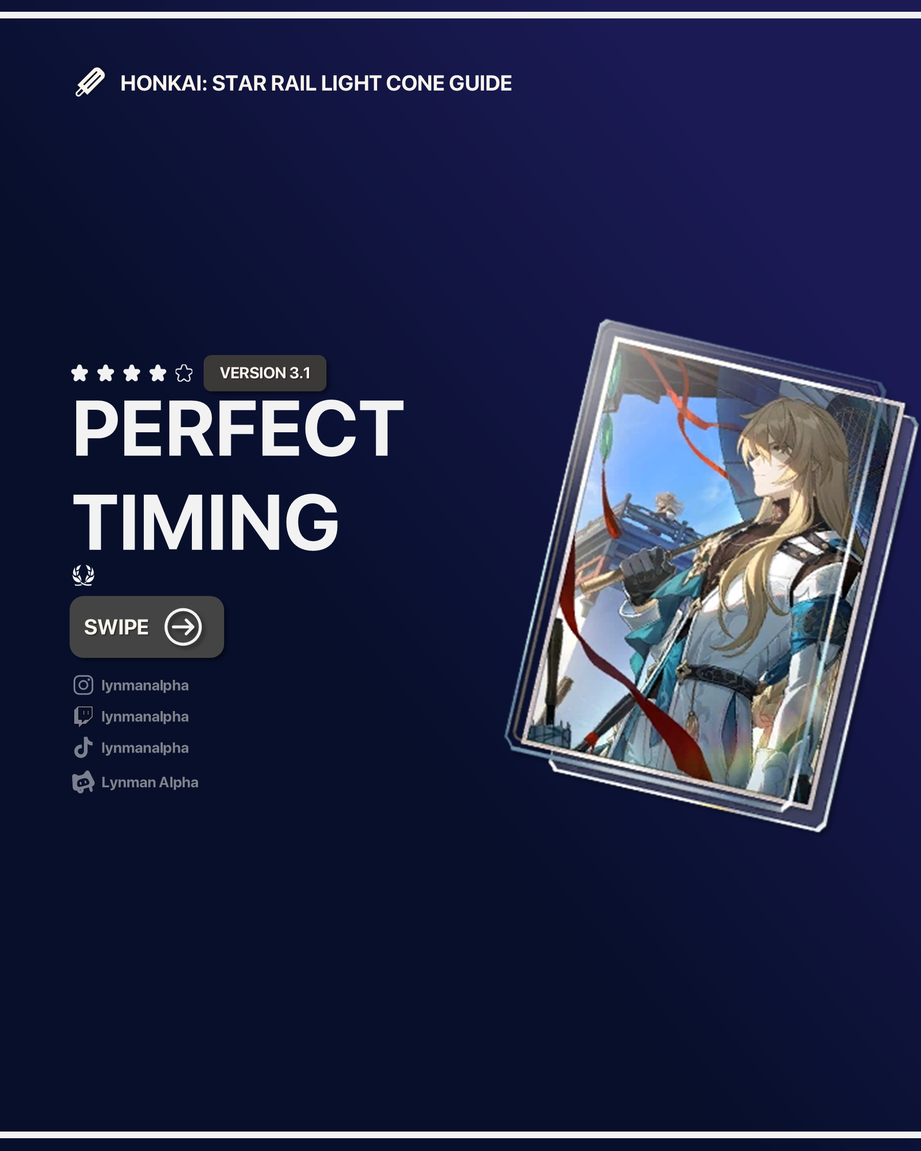 Perfect Timing | Honkai: Star Rail Light Cone Guide Honkai: Star Rail ...