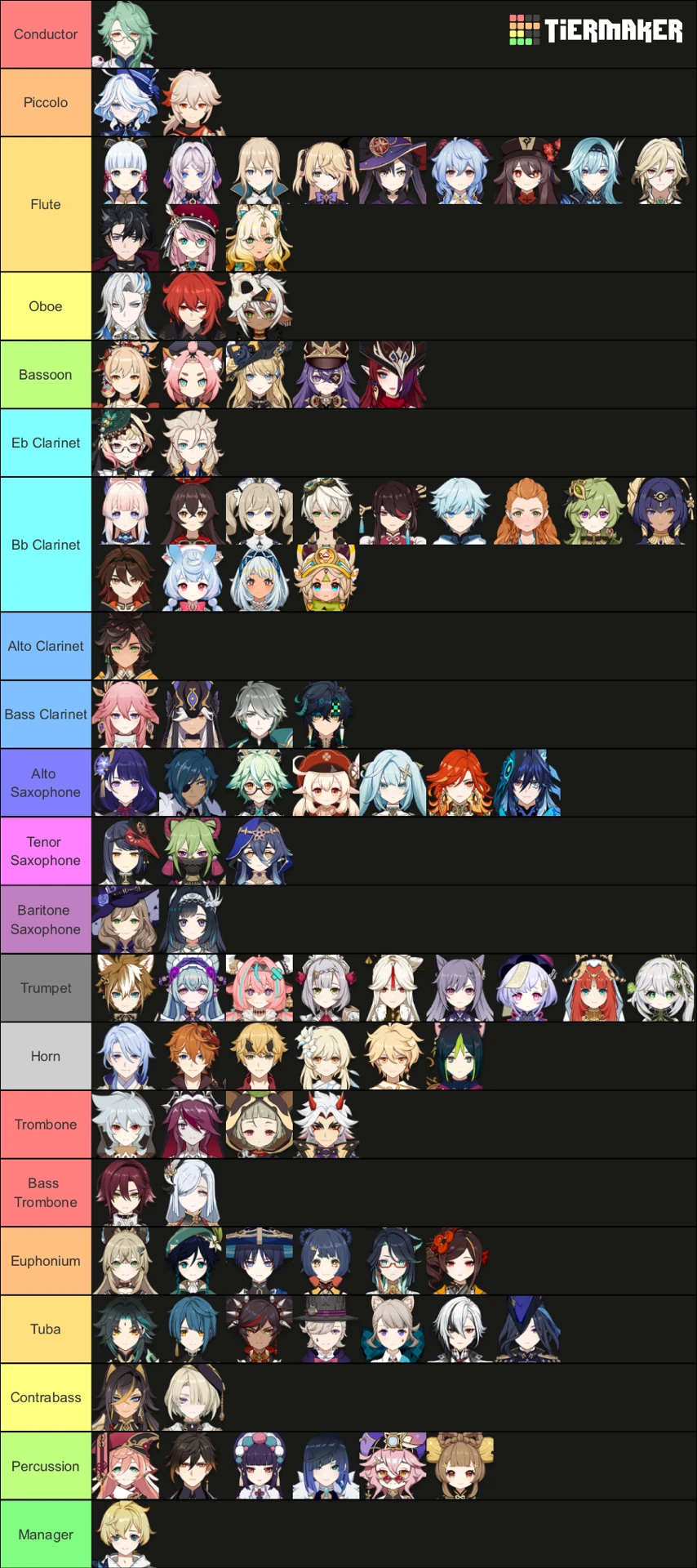 Teyvat Wind Orchestra New Project Genshin Impact | HoYoLAB