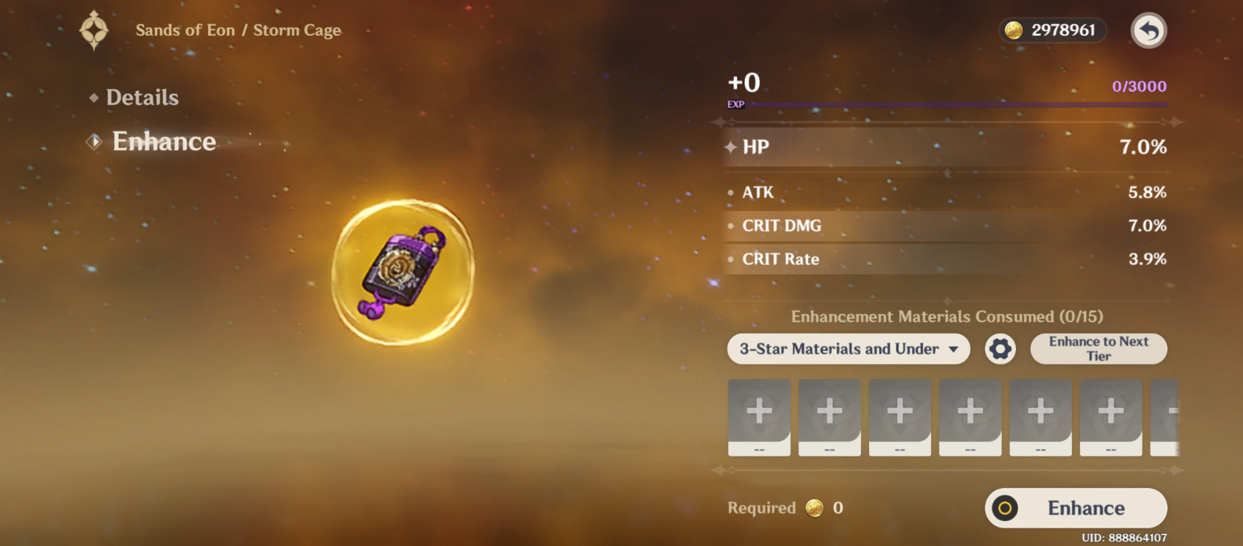 Well, at least there's no bad substats... Though for the character this ...