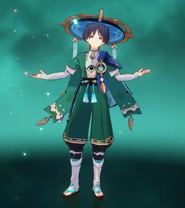 Scara in different outfits/mods Genshin Impact | HoYoLAB