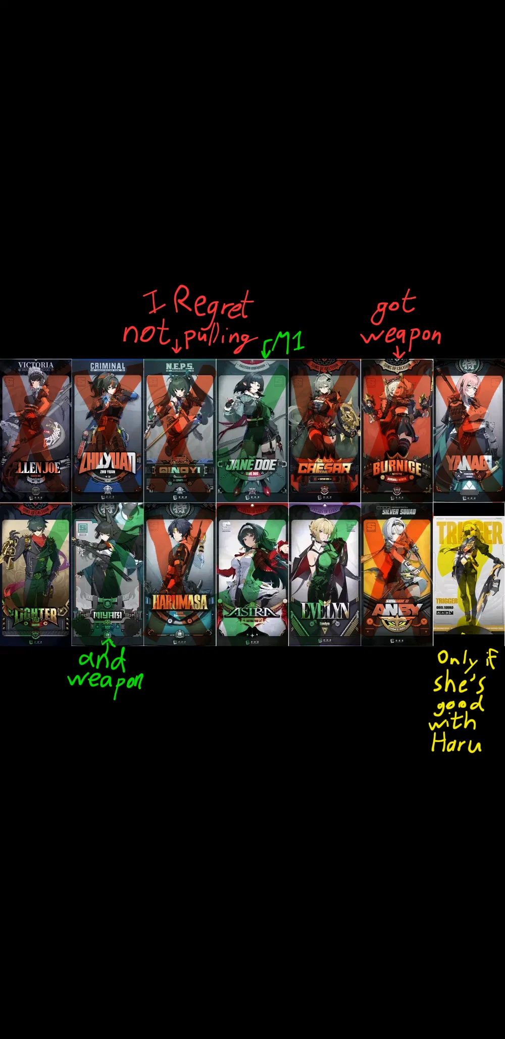 My ZZZ pulls :3 Zenless Zone Zero | HoYoLAB