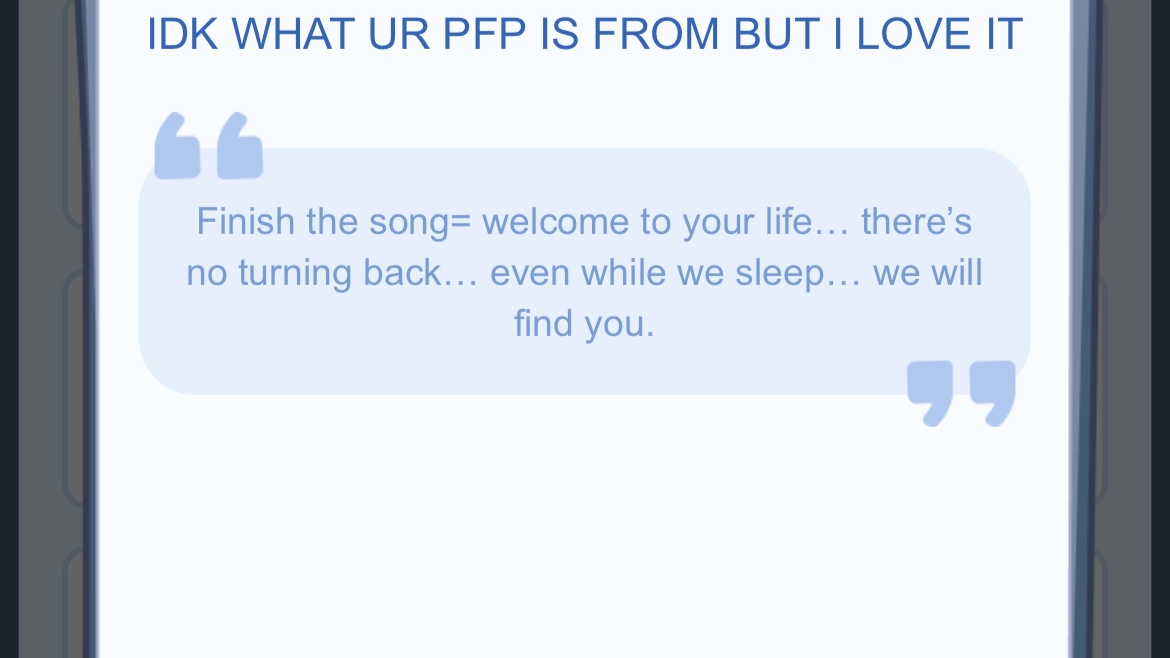 My pfp is from a game on Roblox called block tales, it’s tutorial terry ...