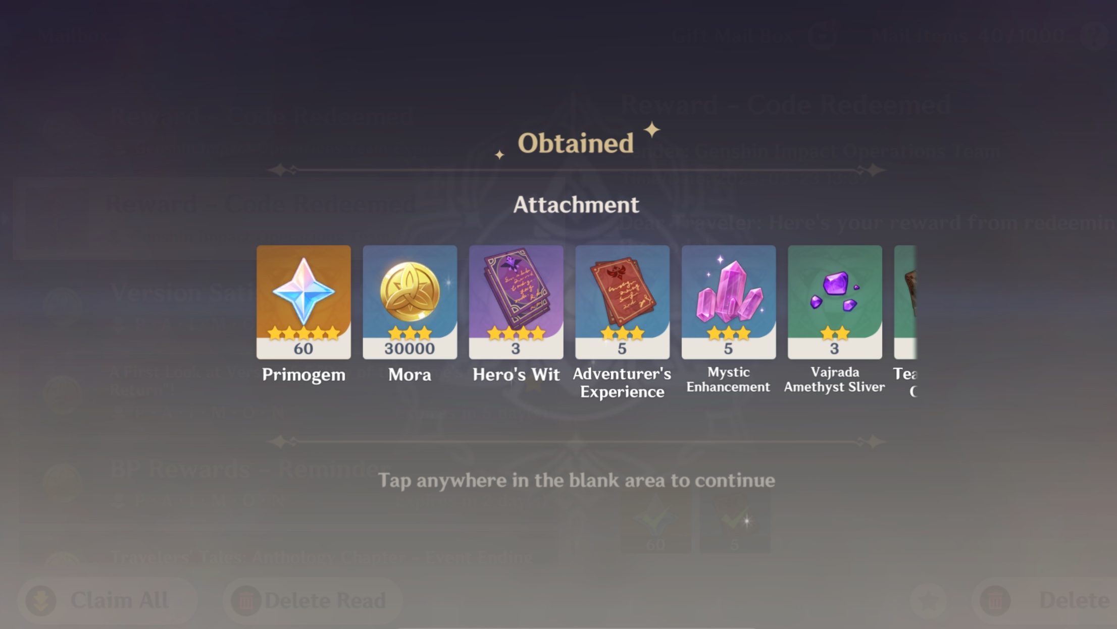 New codes to Redeem (60 primogems) Genshin Impact | HoYoLAB