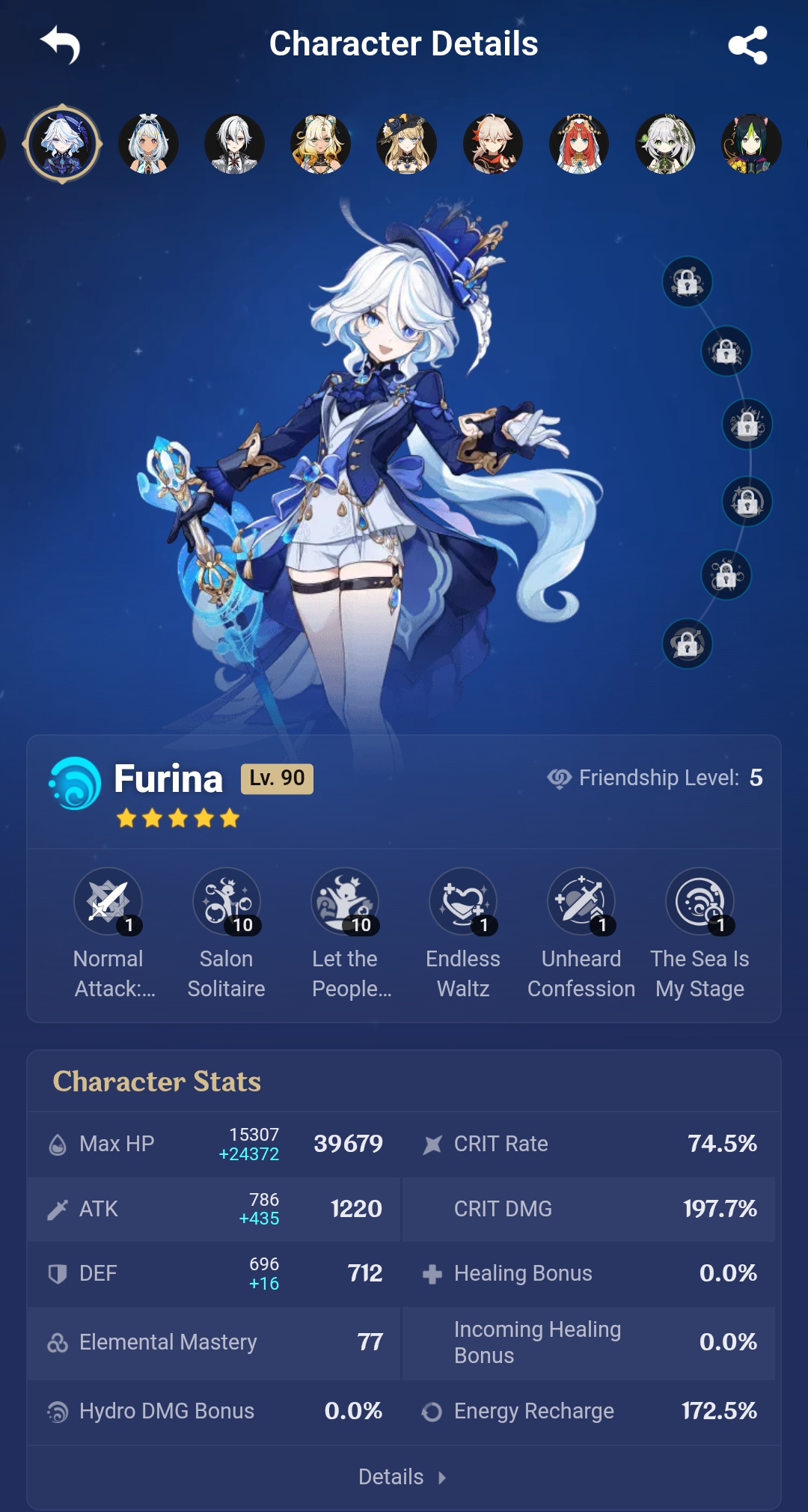 Rate my Furina Build