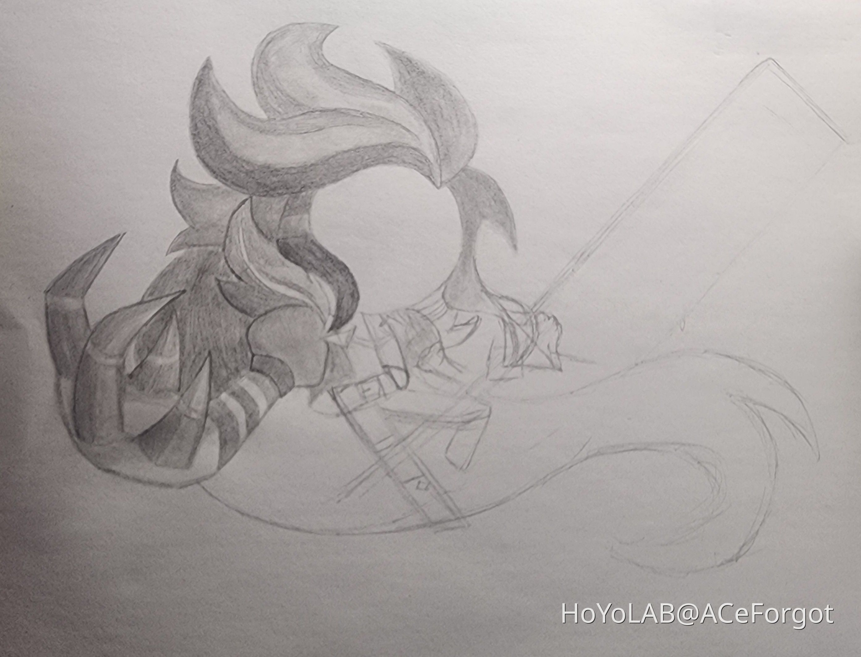 wip drawing of Red velvet cookie from crk part 2 | HoYoLAB