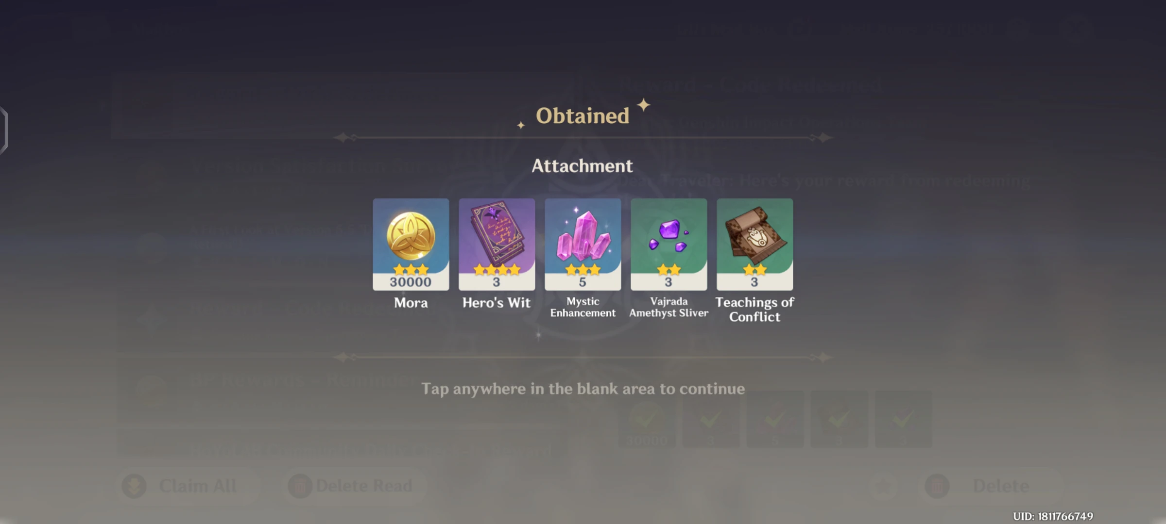 New redeem code Genshin Impact | HoYoLAB