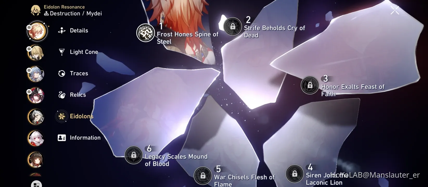 E1 Mydeimos build Honkai: Star Rail | HoYoLAB