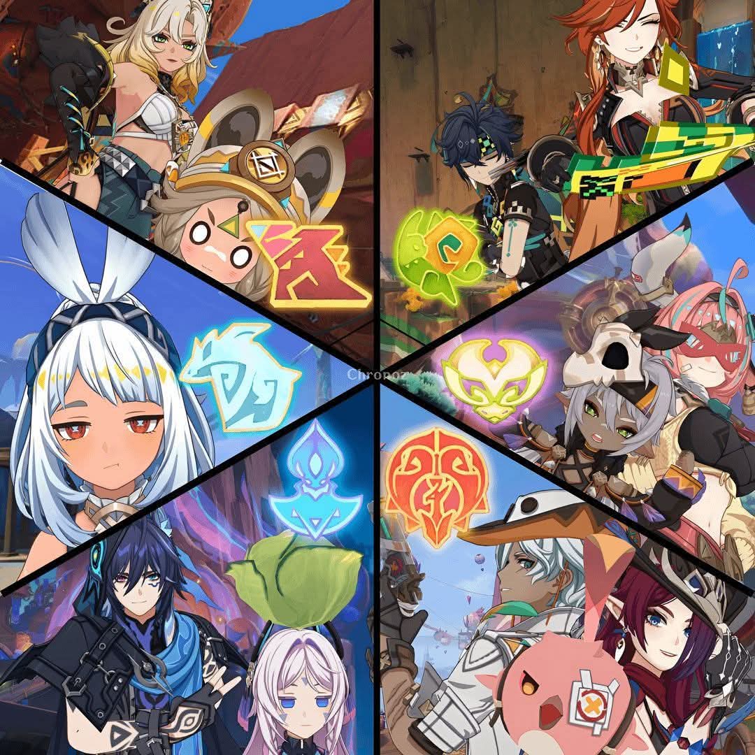 Natlan Six Heroes and Six Tribes Squad Genshin Impact | HoYoLAB