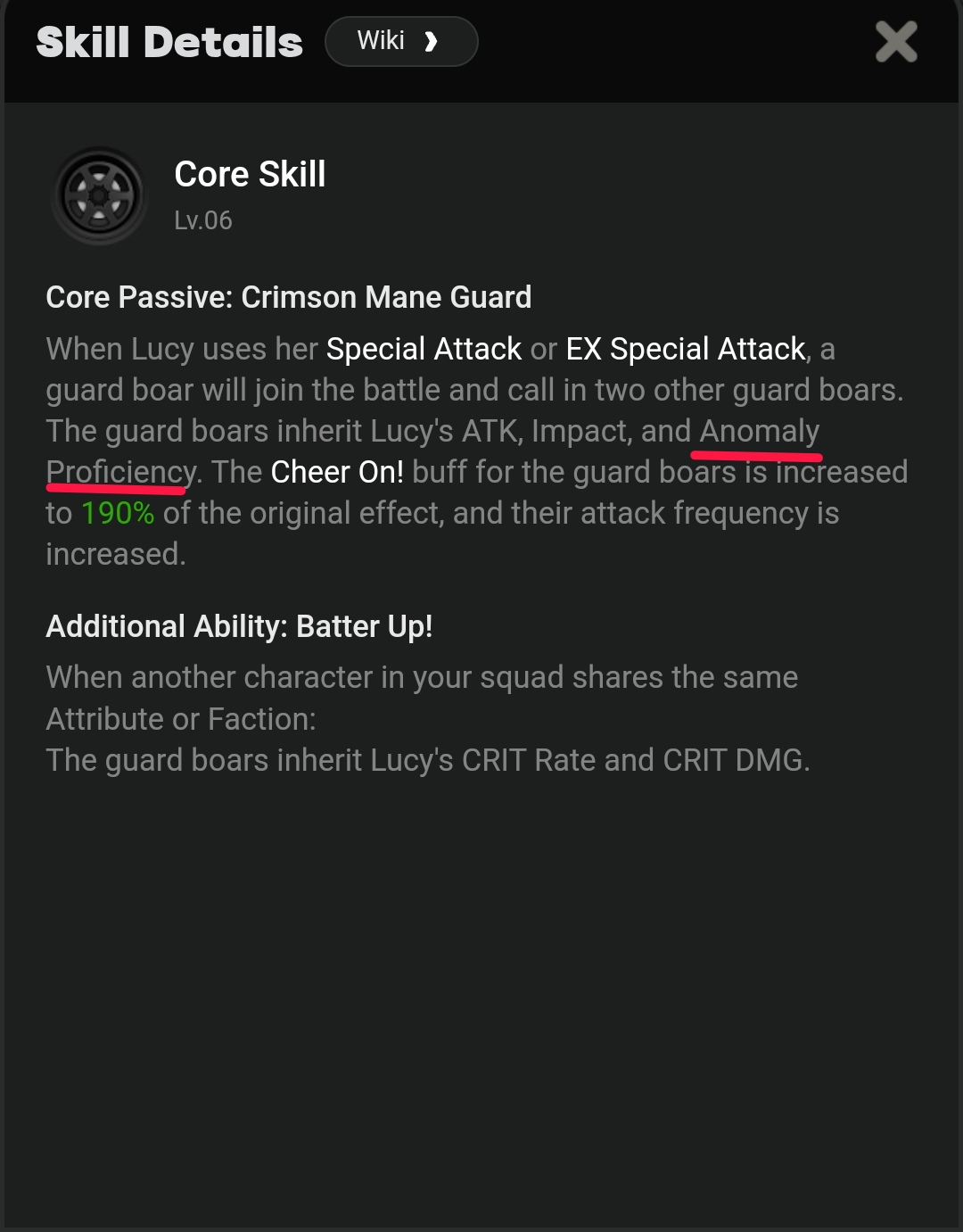 Question : - AP build Lucy, what 4pcs disc to pick? Zenless Zone Zero ...