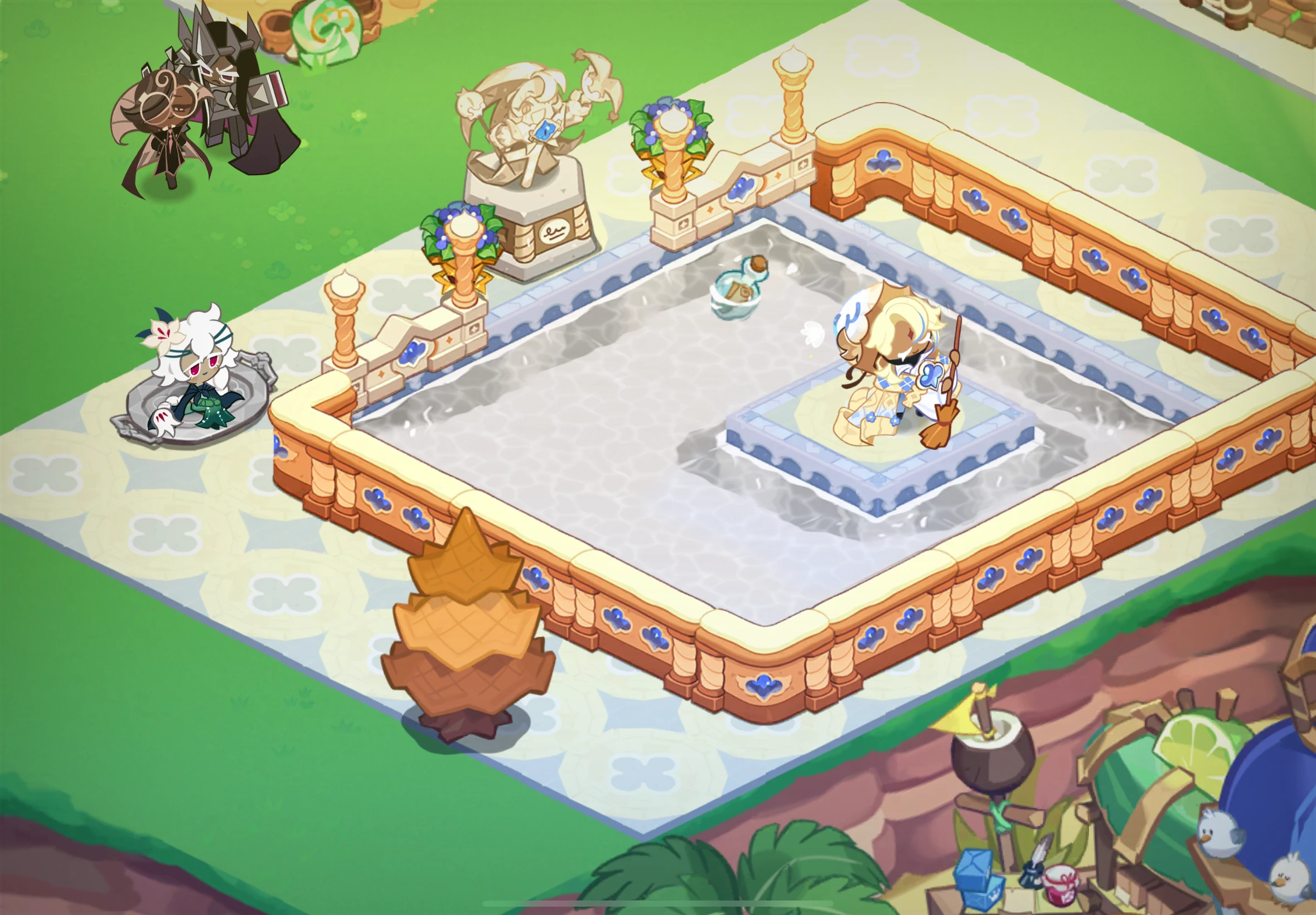 Pure Vanilla is in solitary confinement to protect him from Dark Cacao ...