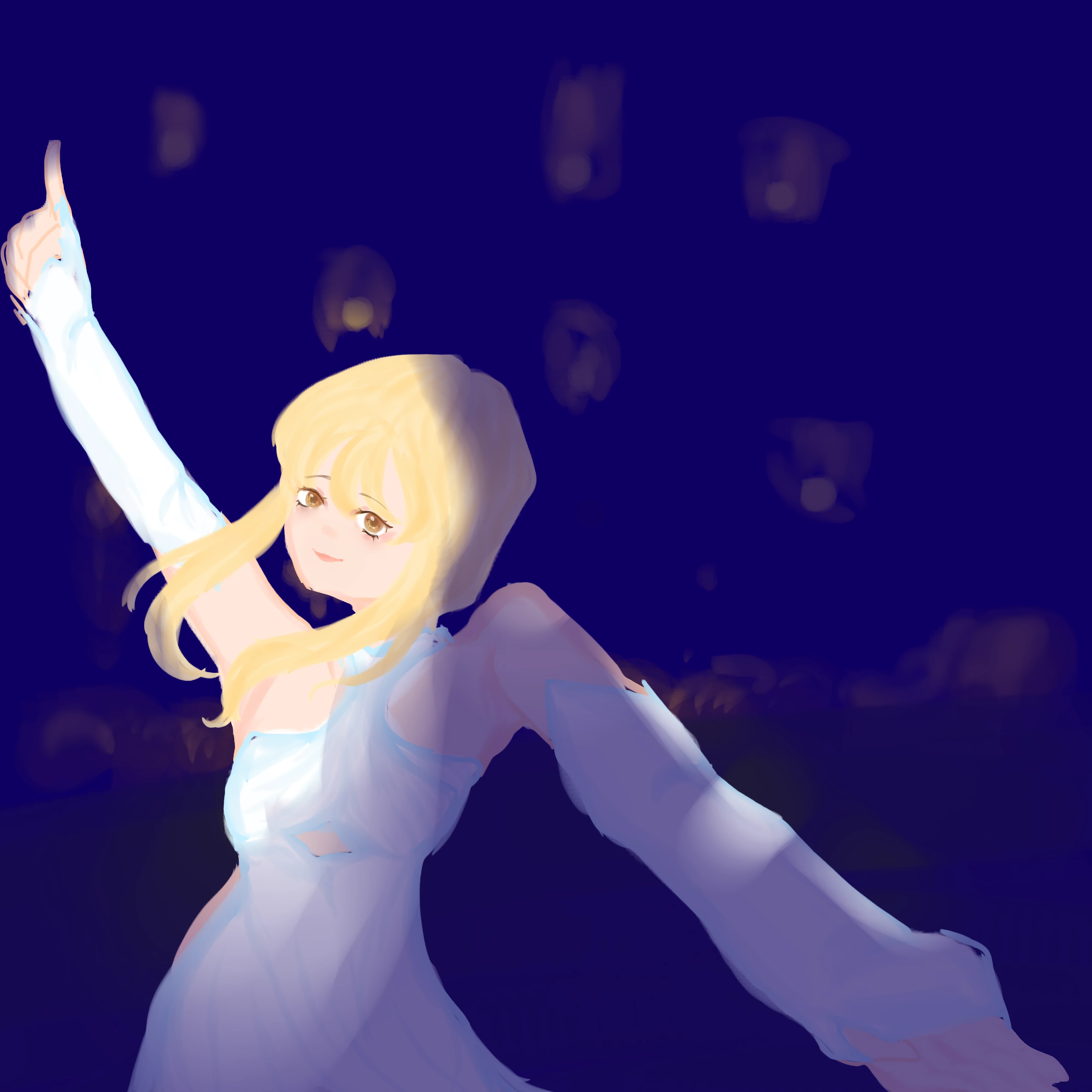 30 min drawing of lumine . Genshin Impact | HoYoLAB