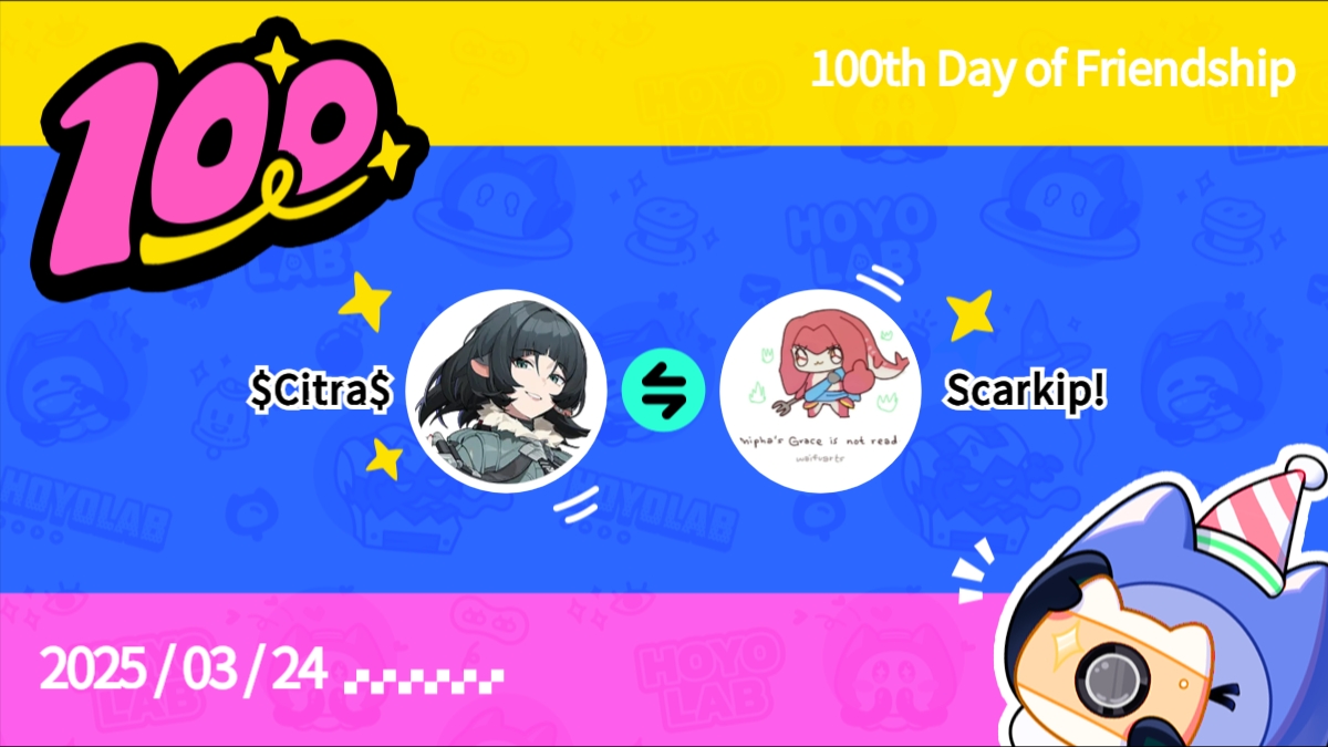 More friendship | HoYoLAB