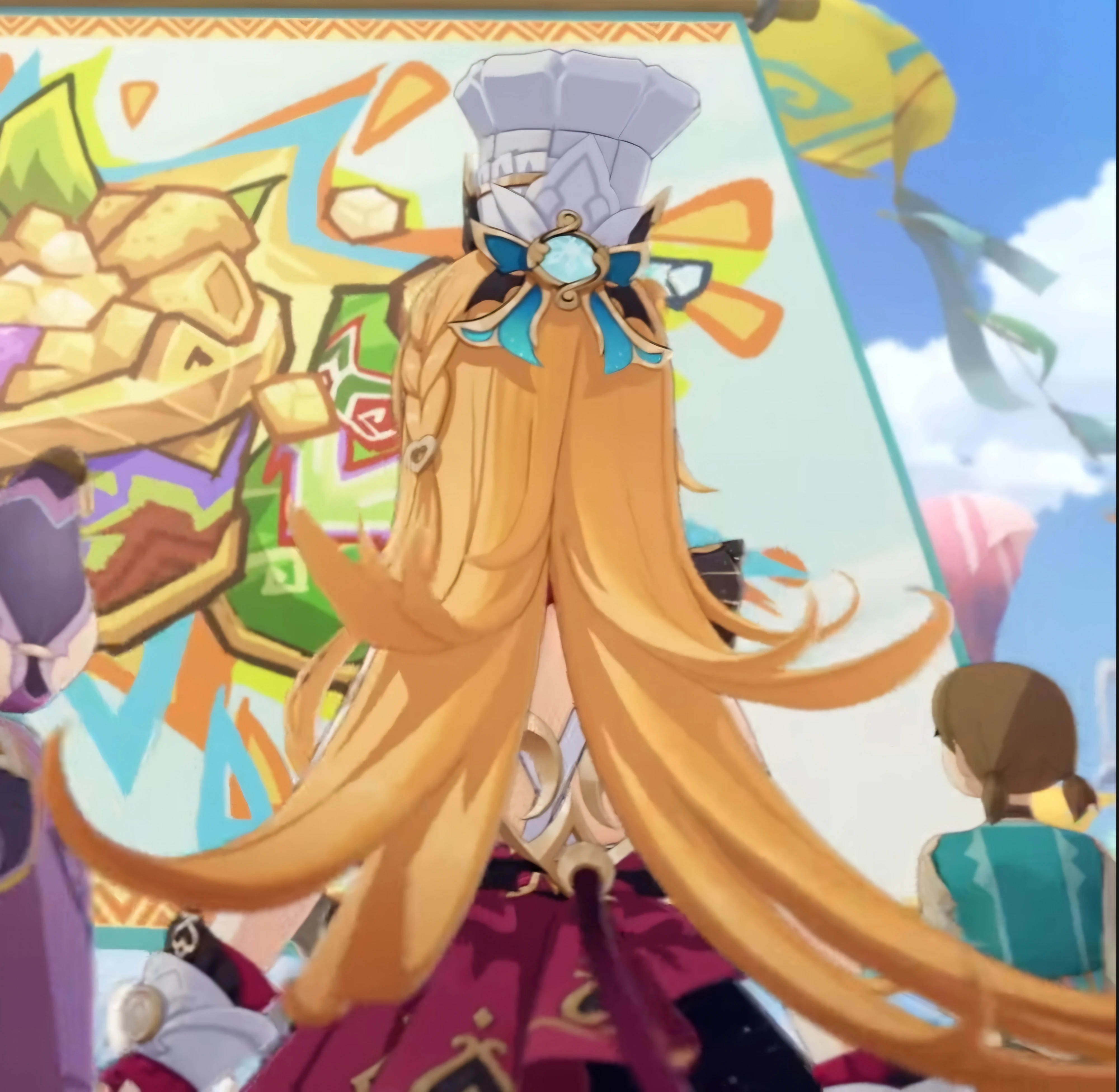 Fontaine Chef Girl, Escoffier from Varesa's Trailer Genshin Impact ...