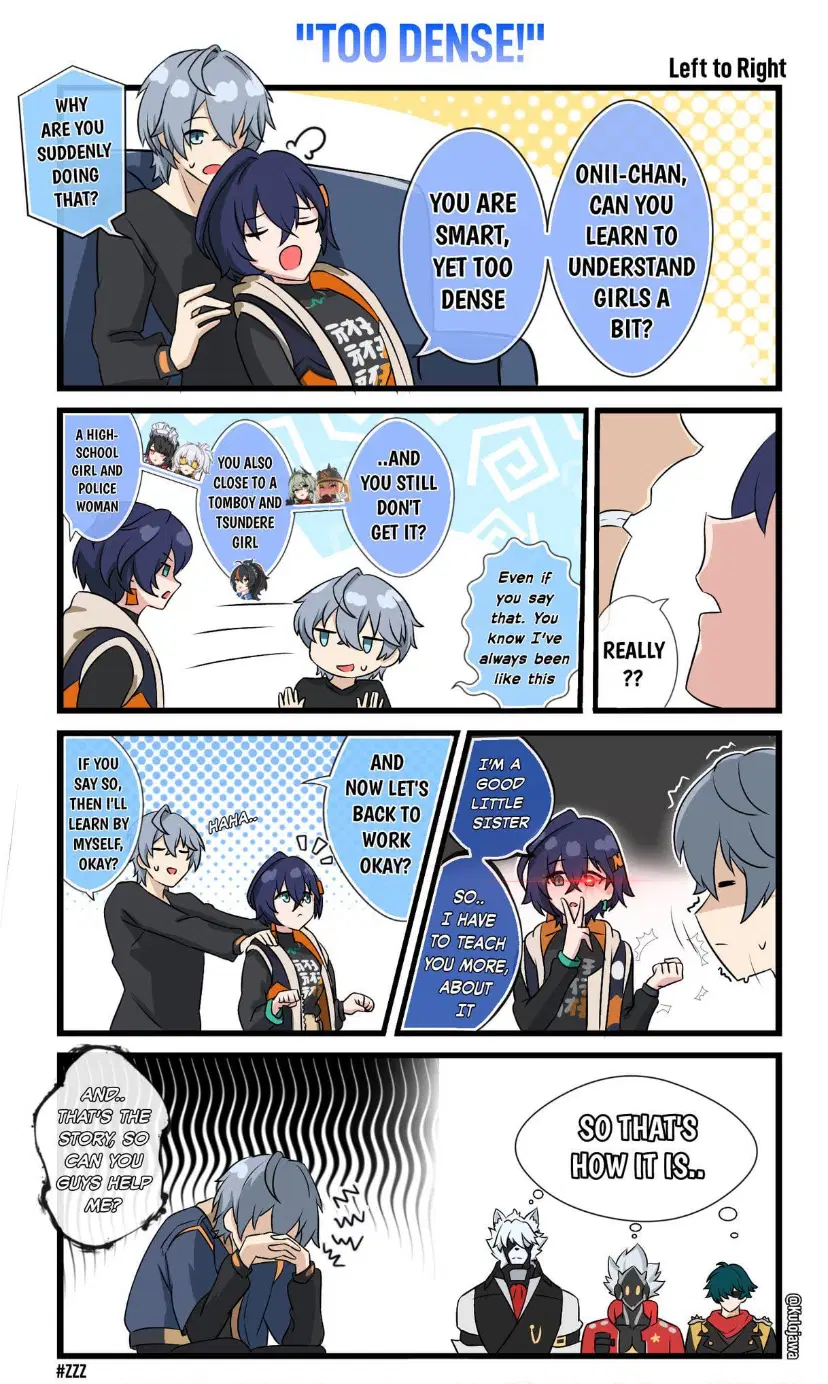 Wise is dense… ZZZ comic Zenless Zone Zero | HoYoLAB