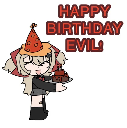 HAPPY BIRTHDAY EVIL NEURO!! | HoYoLAB