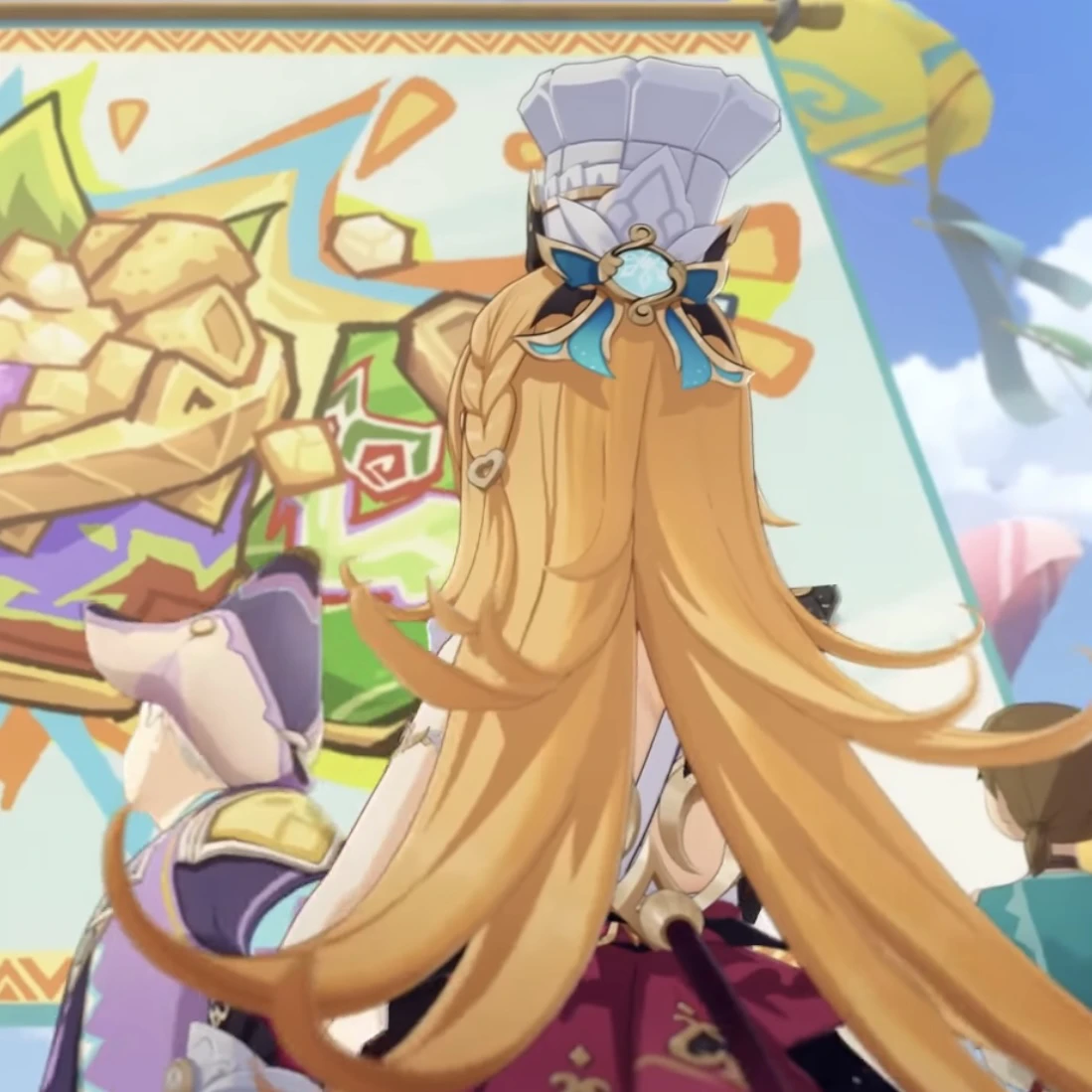 Escoffier spotted (Cyro Vision) in Varesa’s trailer! Genshin Impact ...