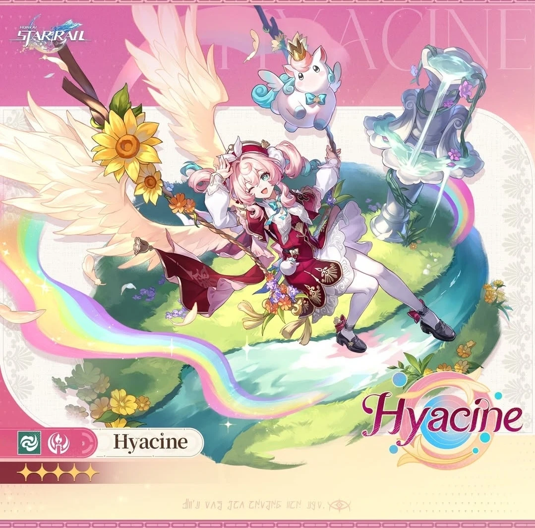 Guys, they published Hyacine splash art! Honkai: Star Rail | HoYoLAB