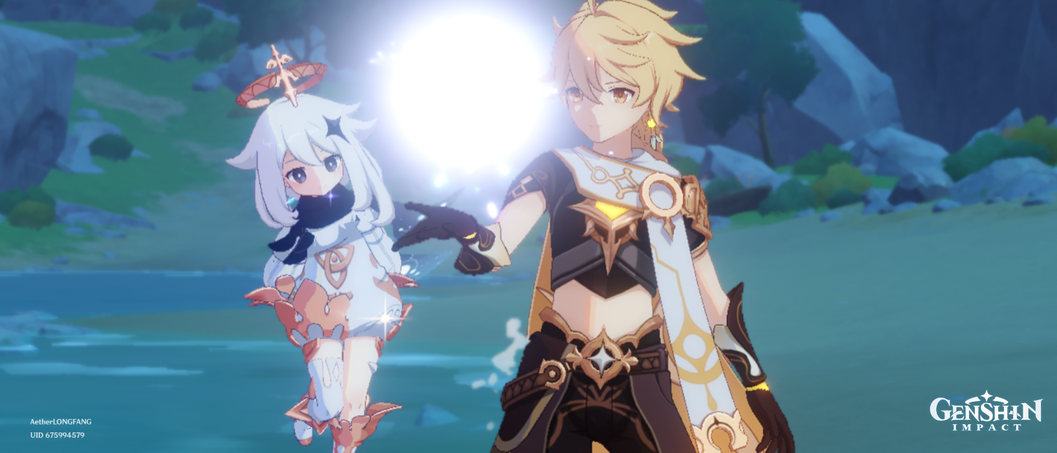 Aether and Paimon Genshin Impact | HoYoLAB