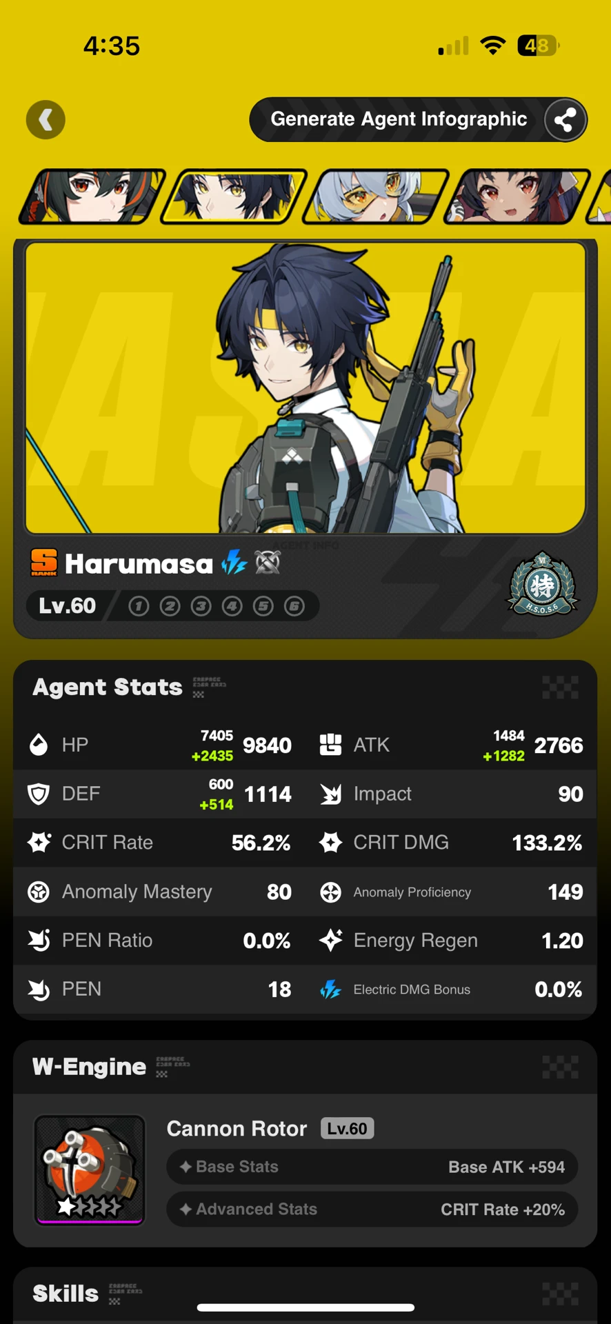 Feels like my haru isn’t doing enough dmg pls help Zenless Zone Zero ...