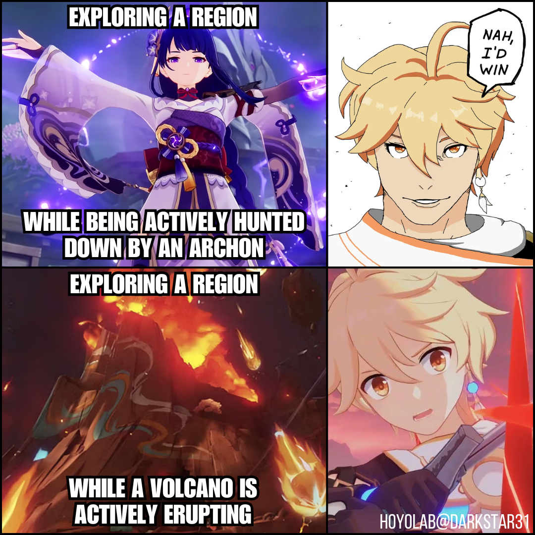 Getting hit by lightning in Inazuma? Nah. This? Uh oh. Genshin Impact ...