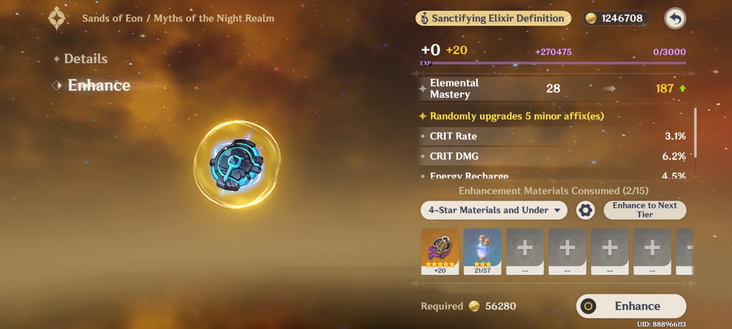 Sanctifying elixir Genshin Impact | HoYoLAB