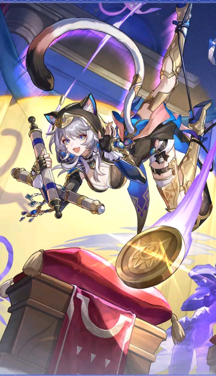 another character with the cat face:3 she's cute Honkai: Star Rail ...