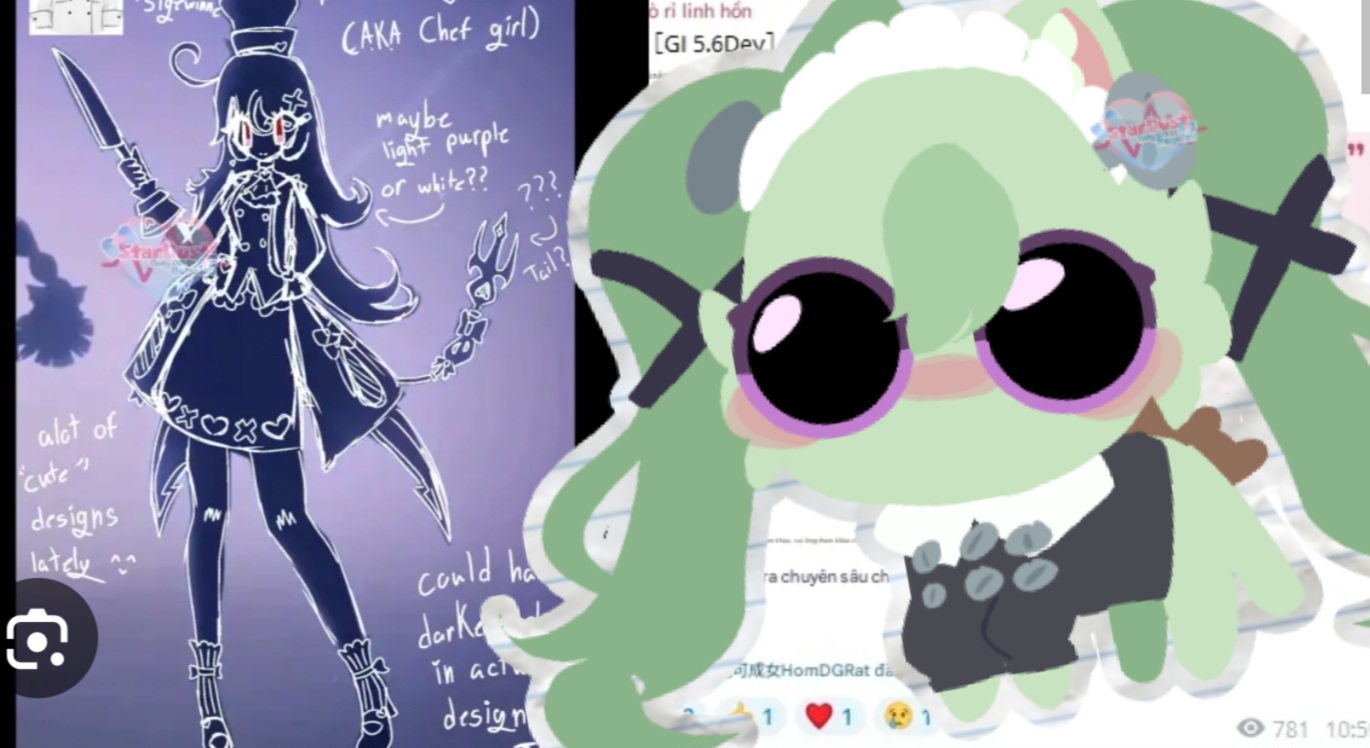 Why in the world is my art on random vietnamese websites 😭😭😭😭 Genshin ...