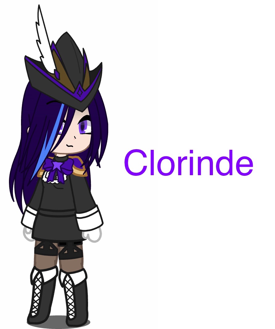 Gacha Club Clorinde made by Me Genshin Impact | HoYoLAB