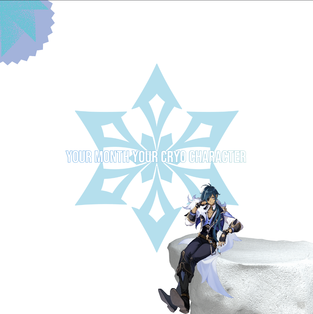 Cryo character edition! Your month your character! Genshin Impact | HoYoLAB