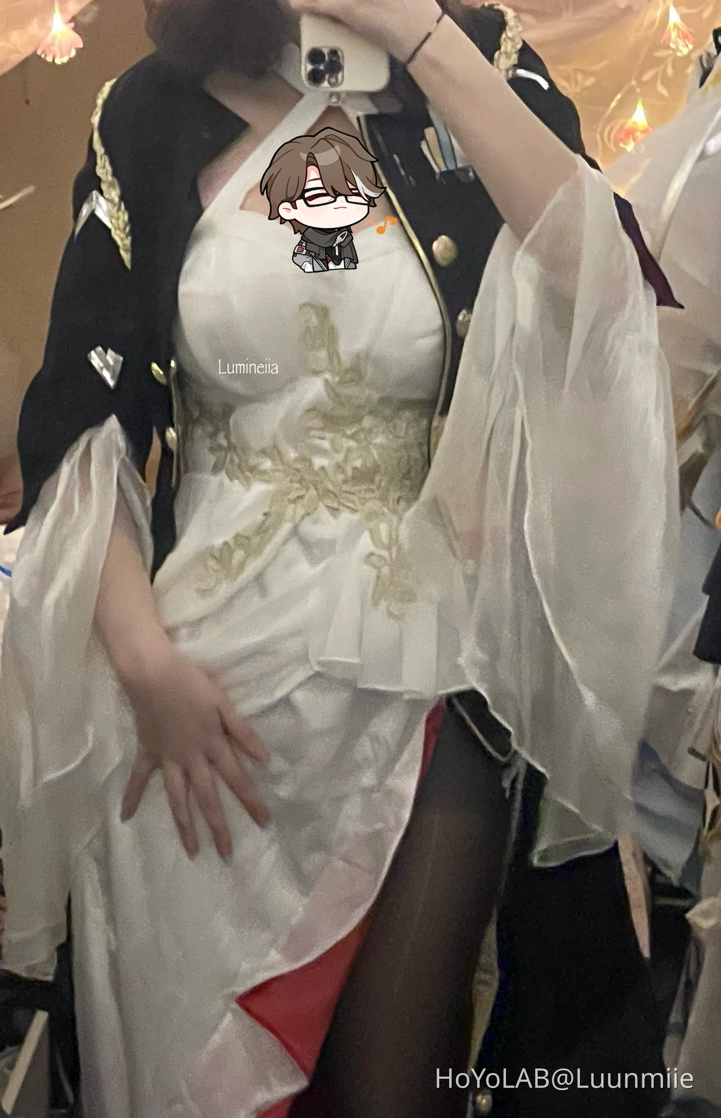 Himeko cosplay try on!! Honkai: Star Rail | HoYoLAB