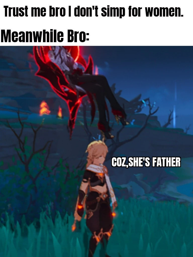 The simp levels are Immaculate!!! Genshin Impact | HoYoLAB