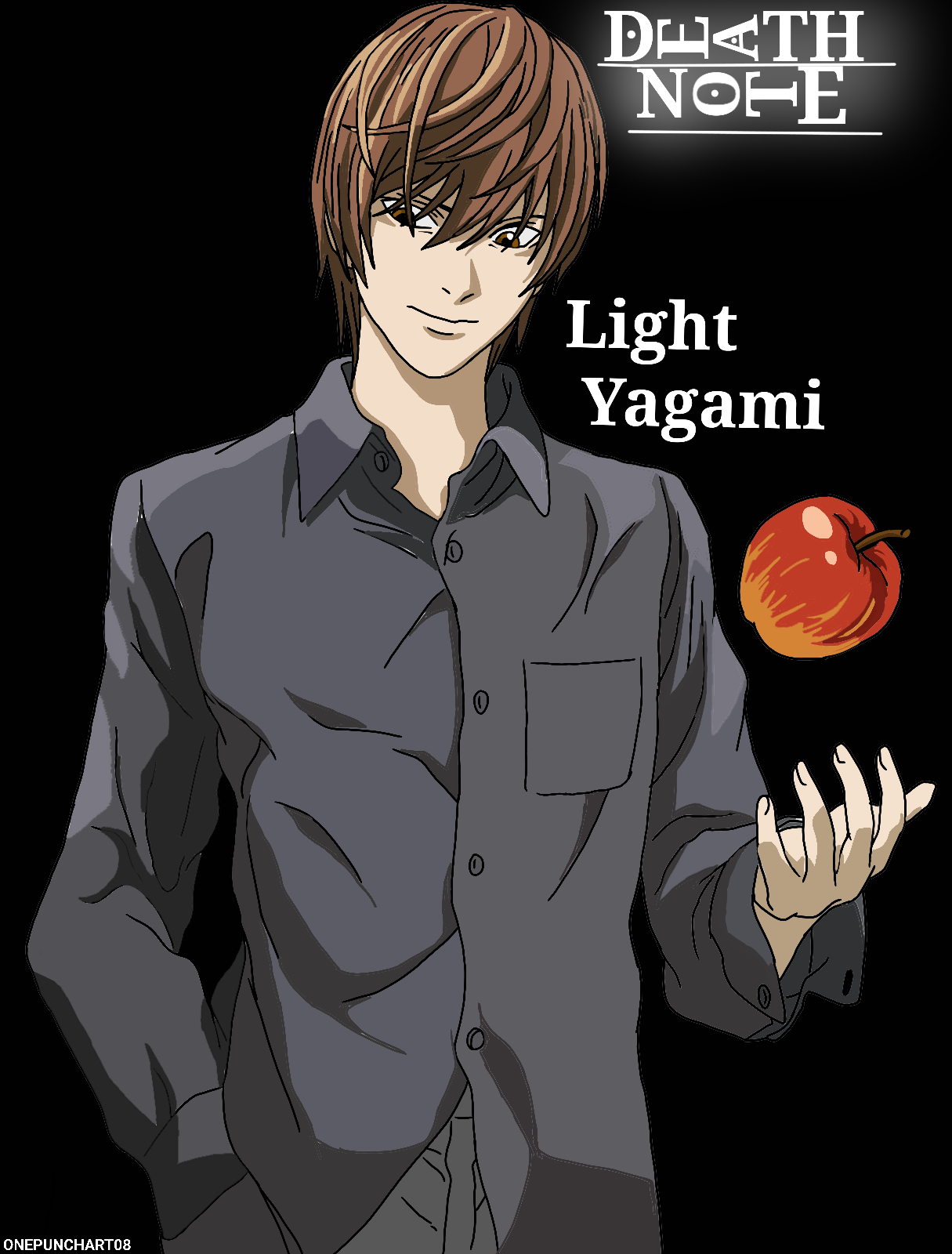 Light Yagami from Death Note (Fanart) | HoYoLAB