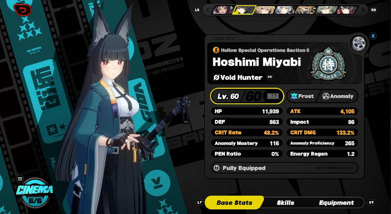 Miyabi 4.1k Atk lmao Zenless Zone Zero | HoYoLAB