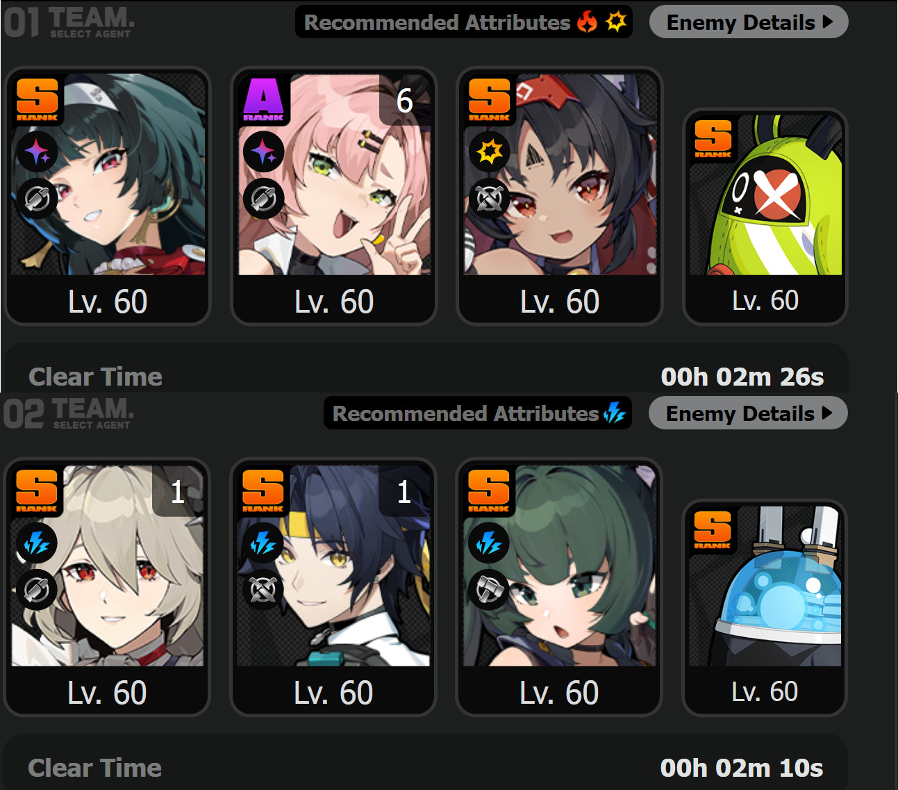 Shiyu Defense Critical Node 18th Season - SSSSSSS clear summary - 2025.03.28-2025.04.11 Zenless ...