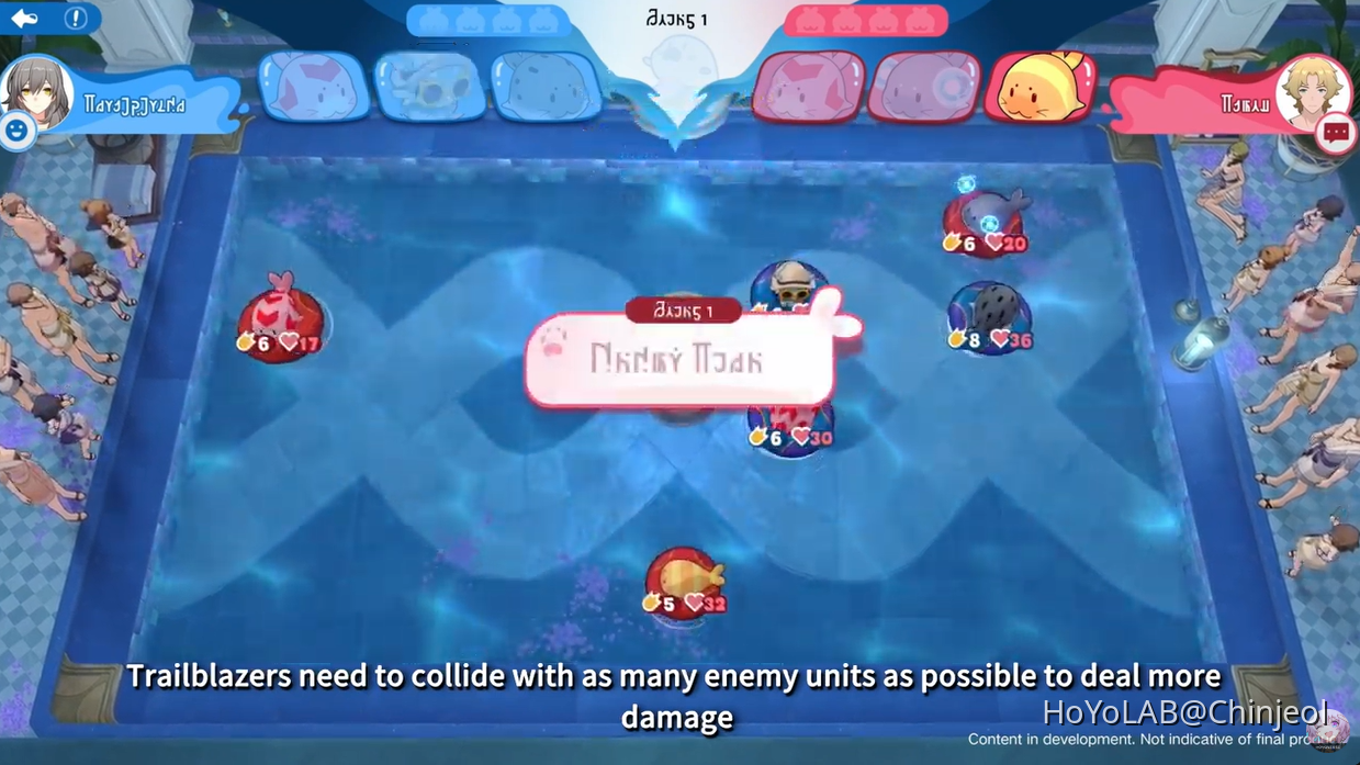 This upcoming event reminds me of Digimon Shoot with borders and HP ...