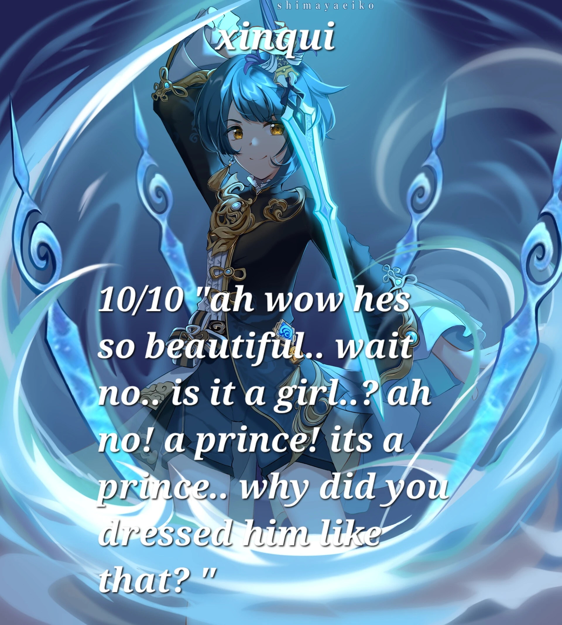 my grandma raiting genshin characters bc I was bored- (sorry if I get ...